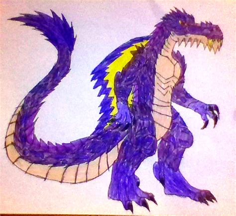 Atomic Spinosaurus Kaiju Oc By Kaijumaster201 On Deviantart