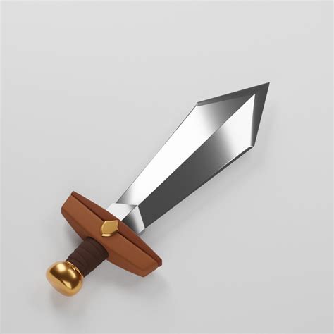 Blenderkit Download The Free Sword Model