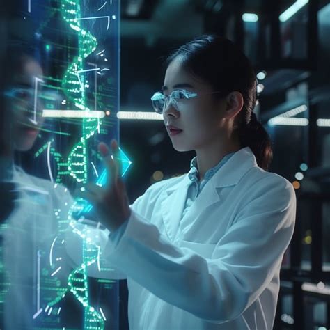 Free Scientist Analyzing Dna Photo Scientist Dna Technology