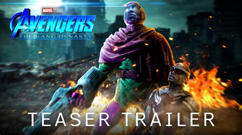 Marvel Studios AVENGERS 5 THE KANG DYNASTY Teaser Trailer 2025