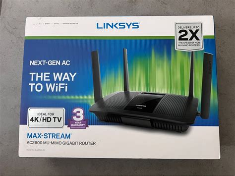 Linksys Ac2600 Router Computers And Tech Office And Business Technology On Carousell