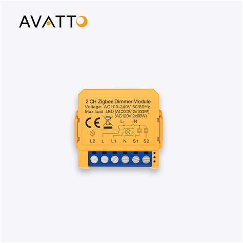 Avatto M Dulo Interruptor Luz Tuya Zigbee Regul Vel Inteligente Mini
