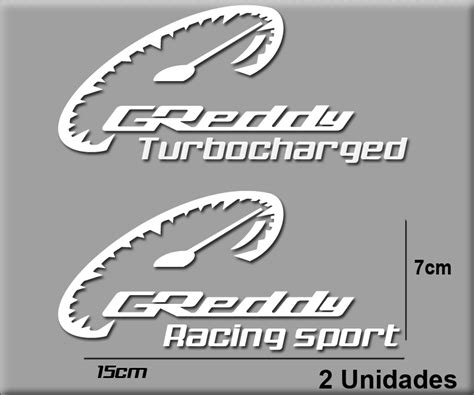 Pegatinas GREDDY REF 101 Ecoshirt Pegatinas Y Vinilos Personalizados