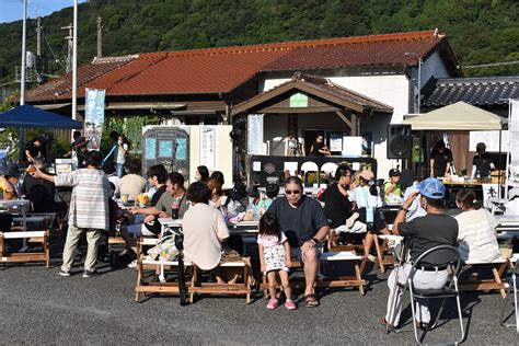 活動写真 令和5年9月 美祢線応援マルシェ in おふく 於福地域交流 ステーション