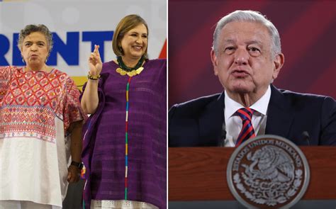 Gané la apuesta dice AMLO ante apoyo del Frente a Xóchitl Gálvez