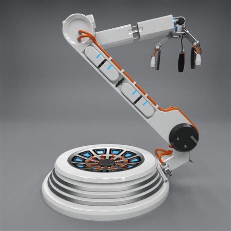 미래형 로봇 팔 조작된 애니메이션 3d 모델 40 3ds Fbx Max Obj Free3d