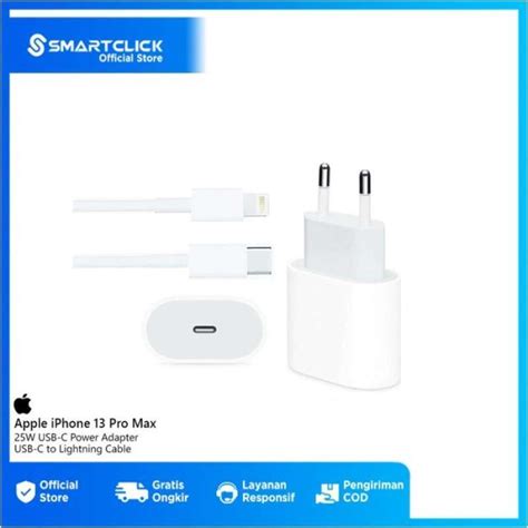 Promo Apple Charger Adapter Cable IPhone 14 USB C Lightning 1m 25W Original Diskon 30 Di Seller