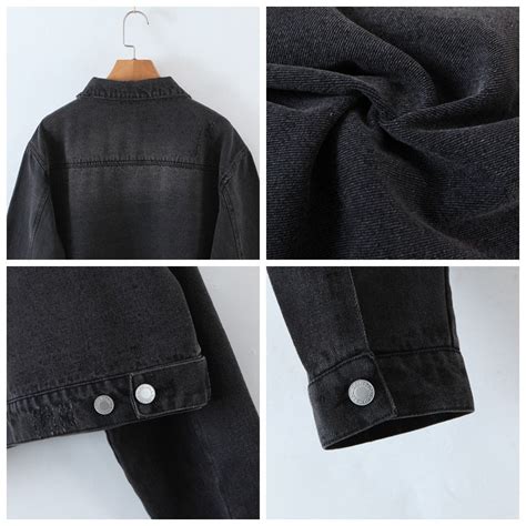 Plus Size Crop Denim Jacket Hello Curve