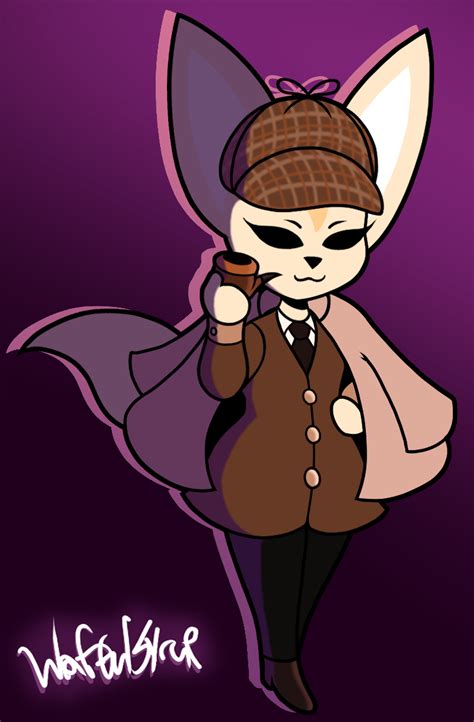 Commission Detective Fenneko By Waffulsyrup On Newgrounds