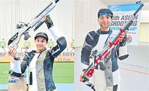 Asian Shooting Championship 2023 Sakshi Education