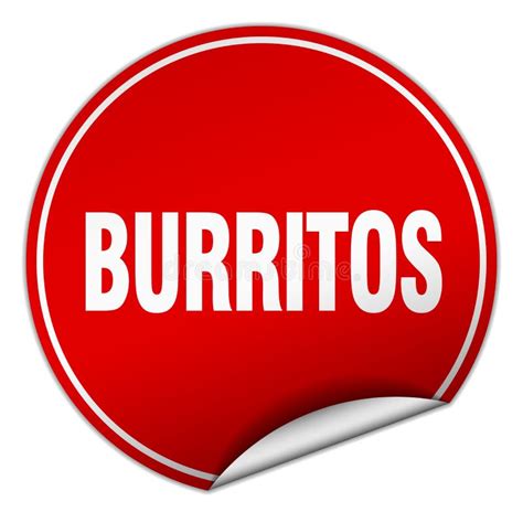 Burritos Sticker Stock Vector Illustration Of Delicious 153829585