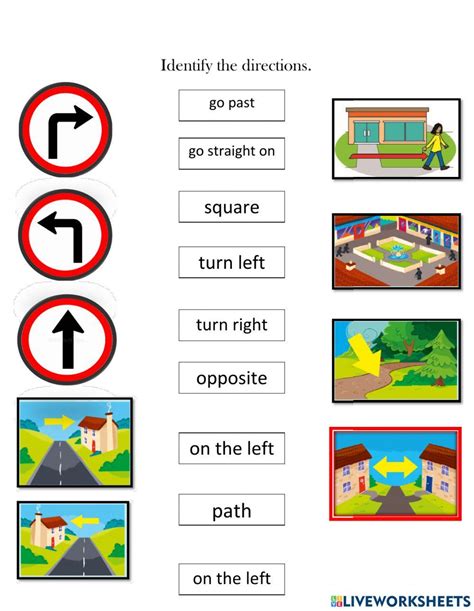 Directions Free Interactive Worksheets 1565022