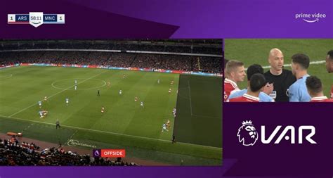 Var Intervenes With Manchester City Penalty Shout During Heated Arsenal