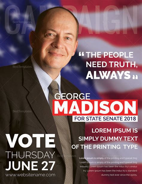 Campaign Flyer Template