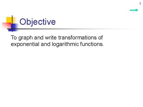Transformations Of Exponential And Logarithmic Functions By Mr Sutton Presents