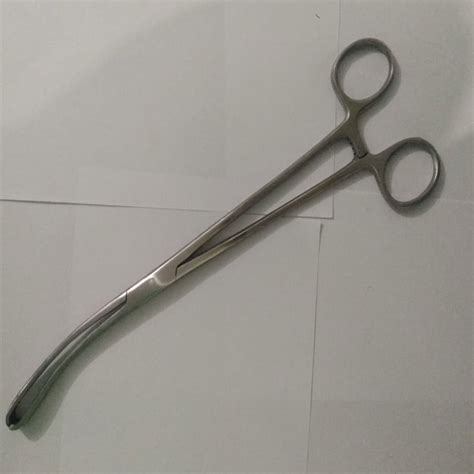 Polished Stainless Steel Valsalum Forcep Size Dimension 10inch At