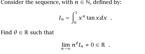 Solved Consider The Sequence With NinN Defined Chegg Com