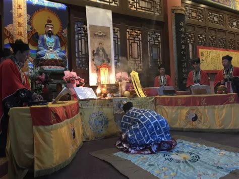 内江玉皇观中元节法讯 凤凰网