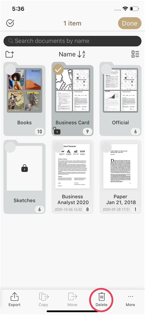 How To Delete Folders Doc Scan Help