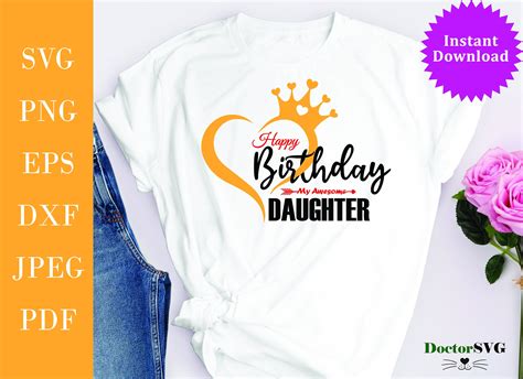 Birthday Queen Svg Birthday Girl Svg Crown Daughter Birthday Its My