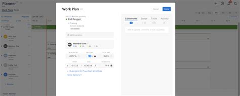 Work Planner Permissions Mosaic