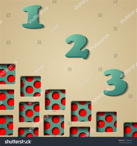 Background Pattern Numbers Stock Vector Royalty Free 151087691