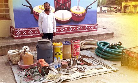 Diesel Theft Gang Busted In Sambalpur 7 Arrested Odisha