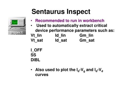 Ppt Synopsys Sentaurus Tutorial For Ee 130 230m Project Powerpoint