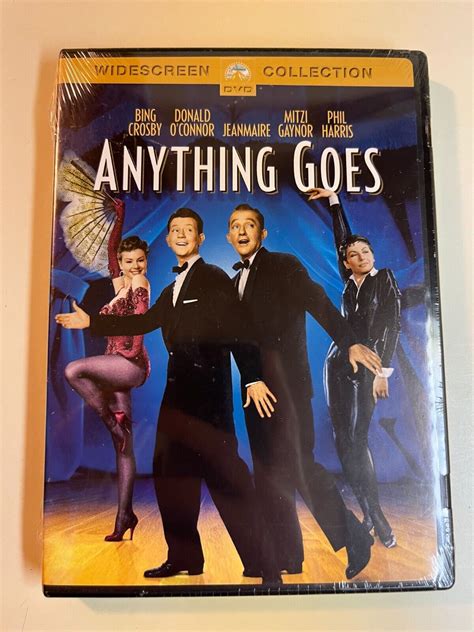 Anything Goes Dvd 1956 Musical Bing Crosby Donald Oconner Cole Porter 97360551341 Ebay