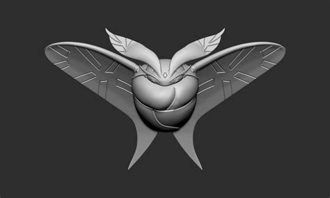 Pokemon Frosmoth 3d Model 3d Printable Cgtrader