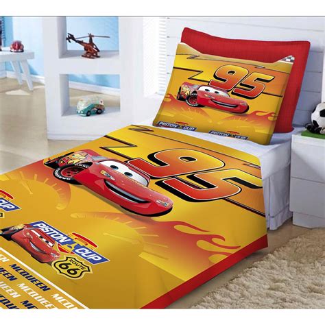 Jogo De Lençol Cobre Leito Fronha quarto Infantil Carros Shopee Brasil
