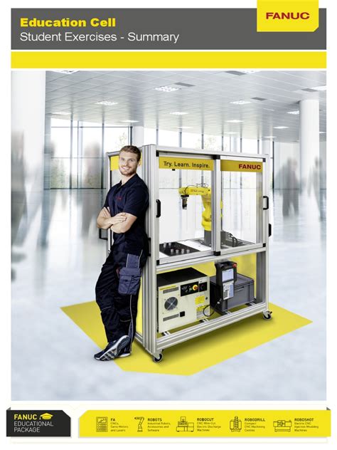 Fanuc Educational Cell Exercises Pdf Cartesian Coordinate System