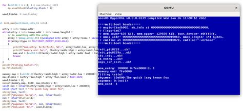 1 direct physical memory writing 2 allocate blocks function renamed