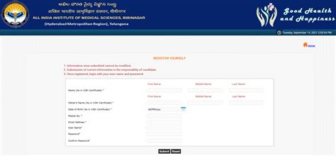 Aiims Bibinagar Recruitment 2021 Apply Online 22 Faculty Vacancies