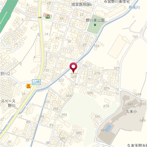 神奈川県川崎市高津区久末125－3 の地図 Mapfan