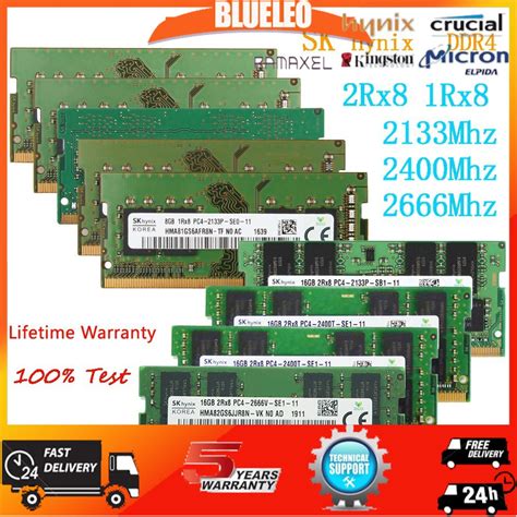 Sk Hynix 4gb8gb16gb Pc4 1rx8 2rx8 213324002666 Ddr4 2133hhz