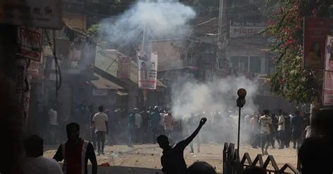 Supporters Of Two Mps Clash During Obaidul Quaders Speech Prothom Alo