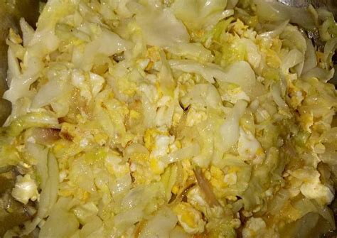 Resep Orak Arik Telur Kol Oleh Laylla Gama Cookpad