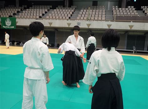 二十大学合同稽古に参加しました 専修大学体育会 合気道部