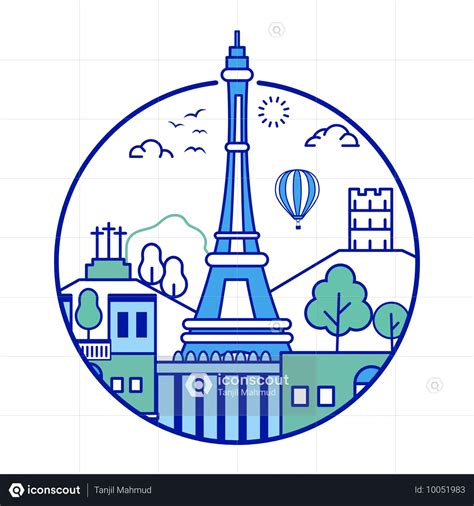 eiffel tower animation free download buildings animations iconscout
