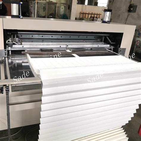 Filter Paper Pleating Machine Knife Type Filter Materials Pleating