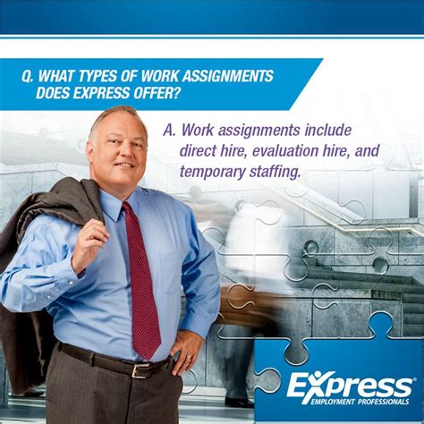 Types Of Work Assignments At Express