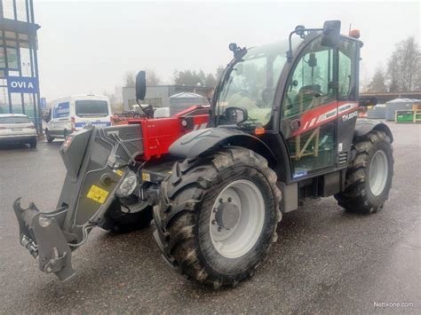 Massey Ferguson Th 8043 Loading And Digging 2021 Nettikone