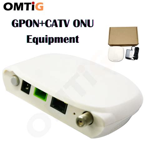 OMTiG Transmiss O De Fibra Ptica ONU Equipamento Modem Ptico Suporta M