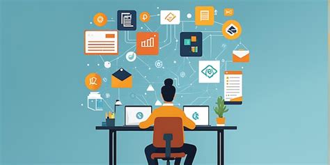 Premium Photo Online Education Concept Businessman Using Laptop For