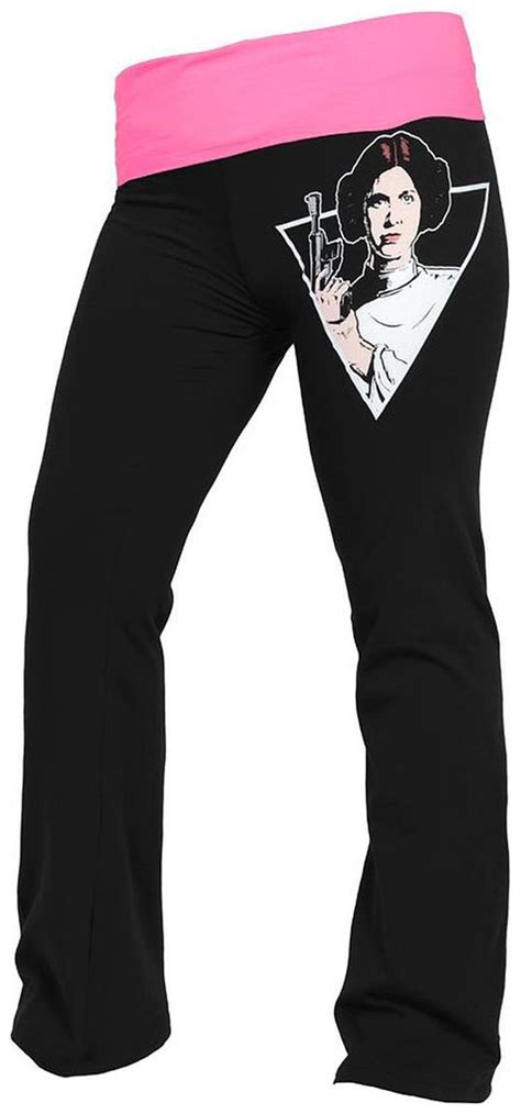 Star Wars Dont Mess With A Princess Yoga Pants