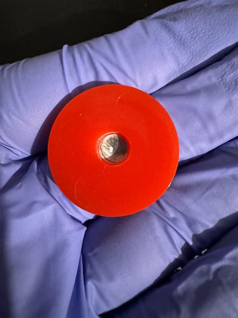 My Polonium Sample From United Nuclear Front And Back R