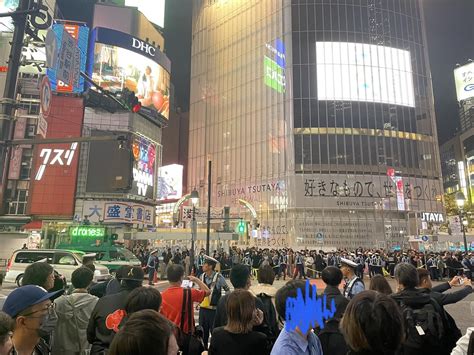 渋谷のスクランブル交差点です。 ハロウィ うたひめさんのモーメント Yamap ヤマップ