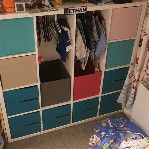 Ikea Kallax Hack Wardrobe And Drawer Storage Unit Drawer Storage