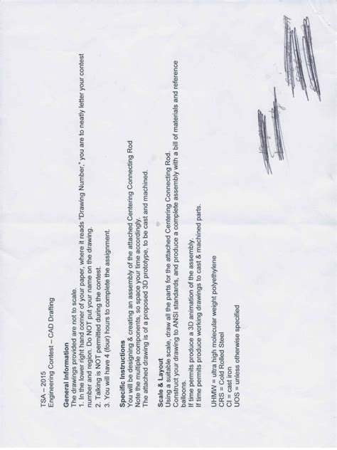 2015 National Tsa Cad 3d Engineering Prompt Pdf